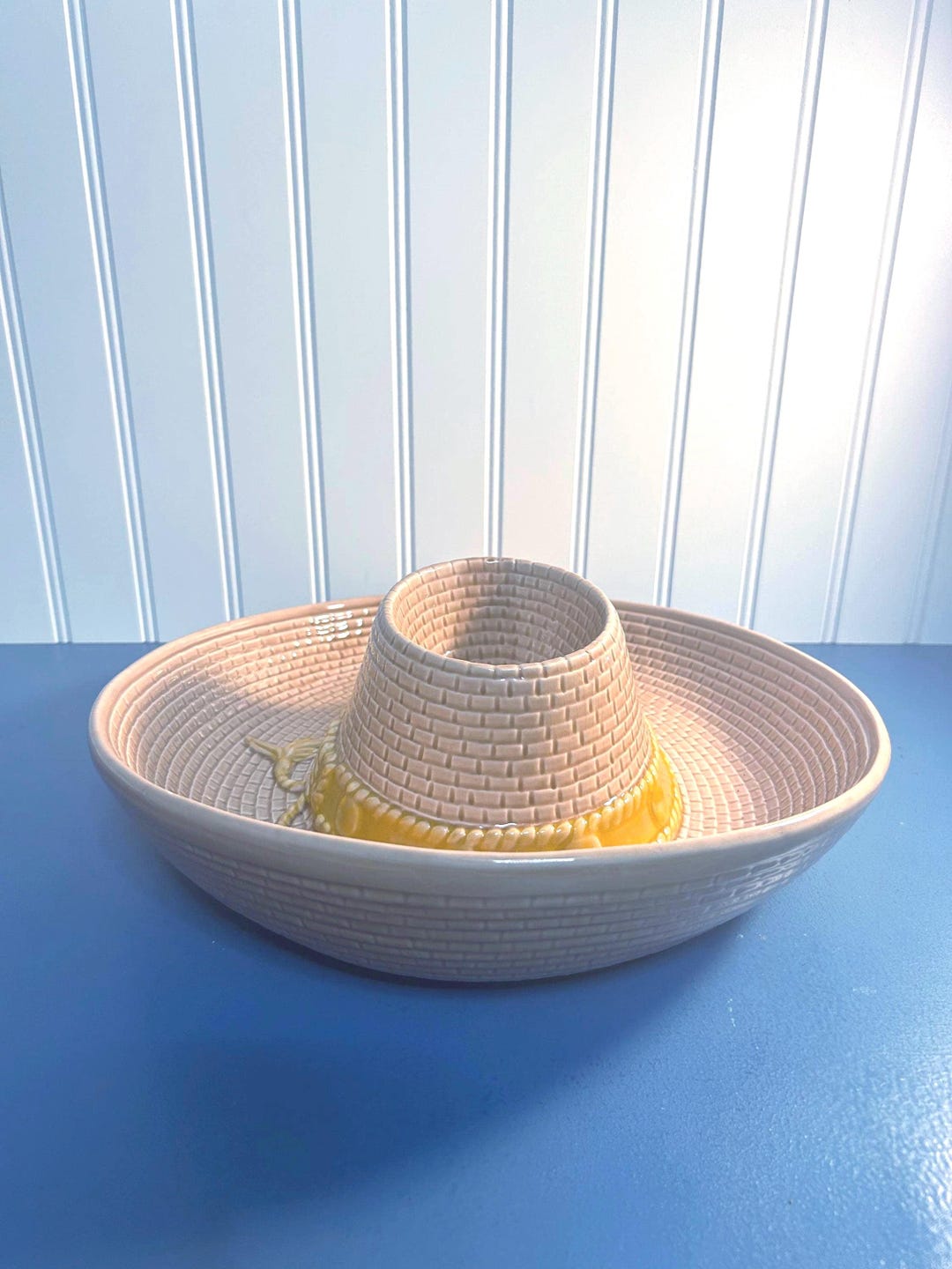Vintage Chips & Dip Sombrero Hat Made in Portugal 1992 ~ 12” (blush ...