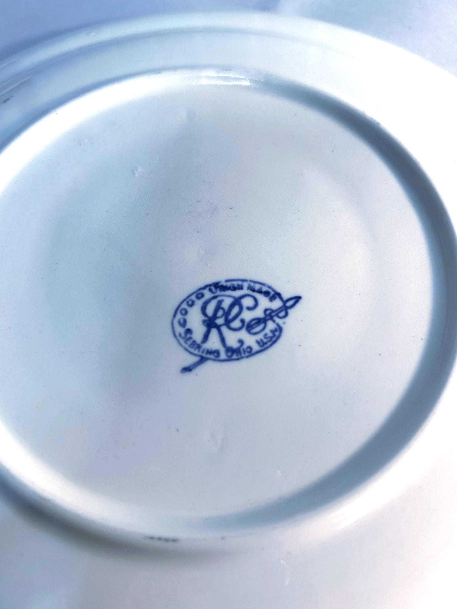 Vintage Blue and White Windmill Plates by Royal China Set of 2 9.25 - Etsy