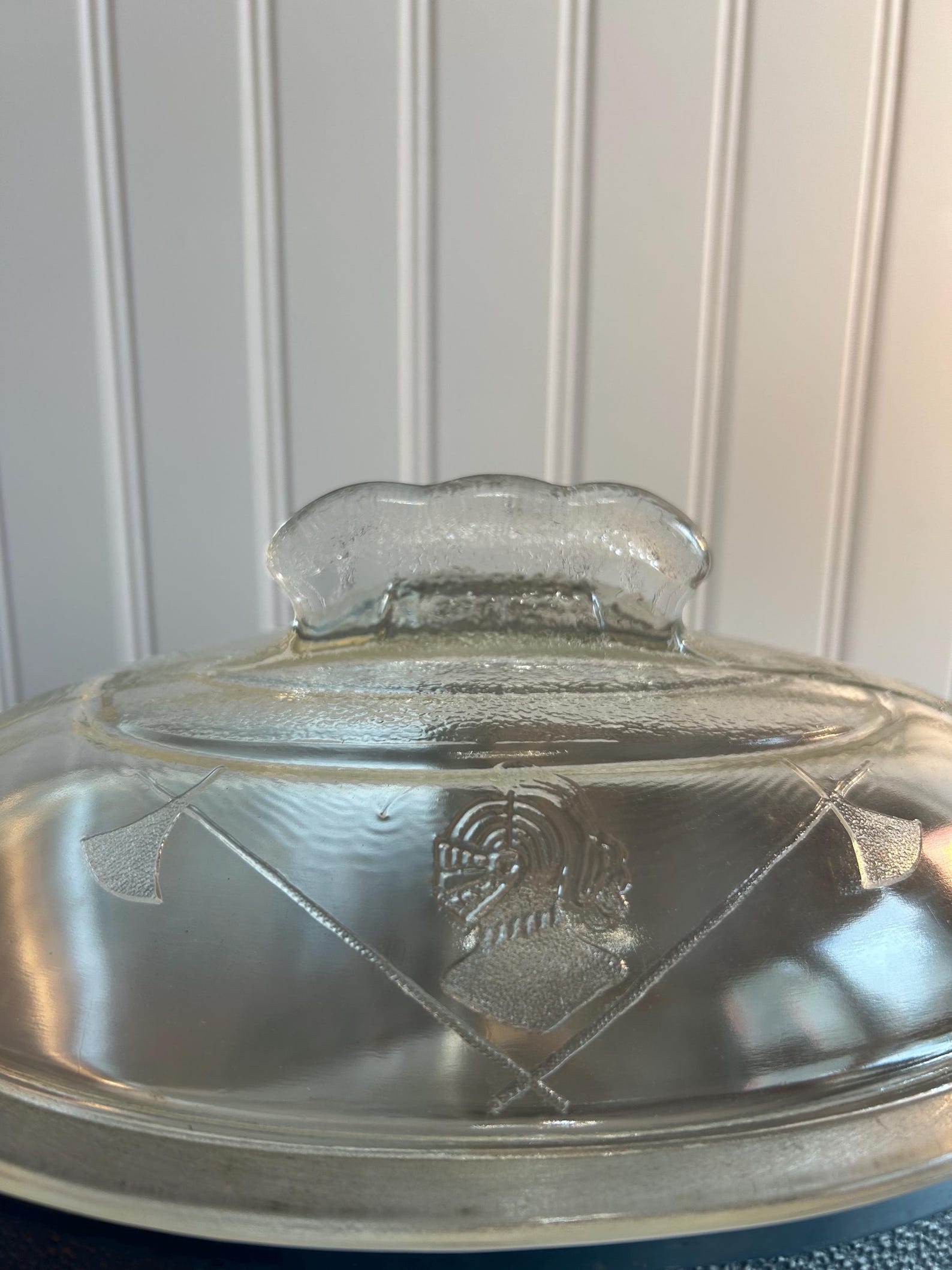 Vintage Cast Iron Guardian Service W/ Clear Dome Top~ 11” - Etsy