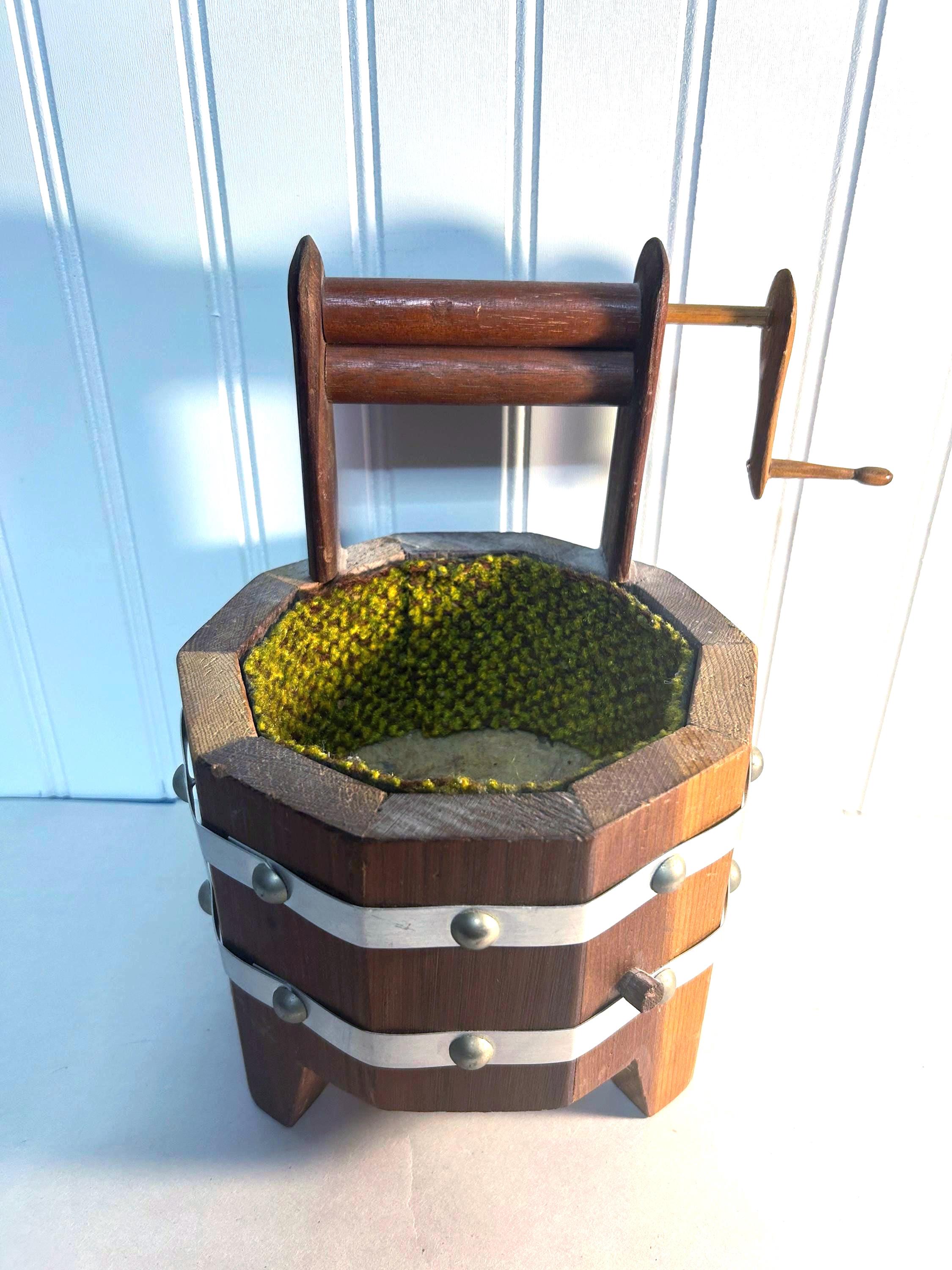 Vintage Miniature Wood Washing Machine 9.34 - Etsy