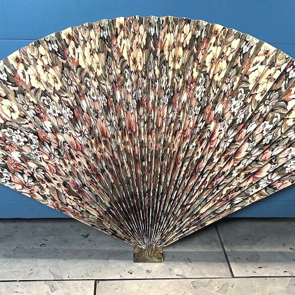 Large Decorative Fan - Etsy