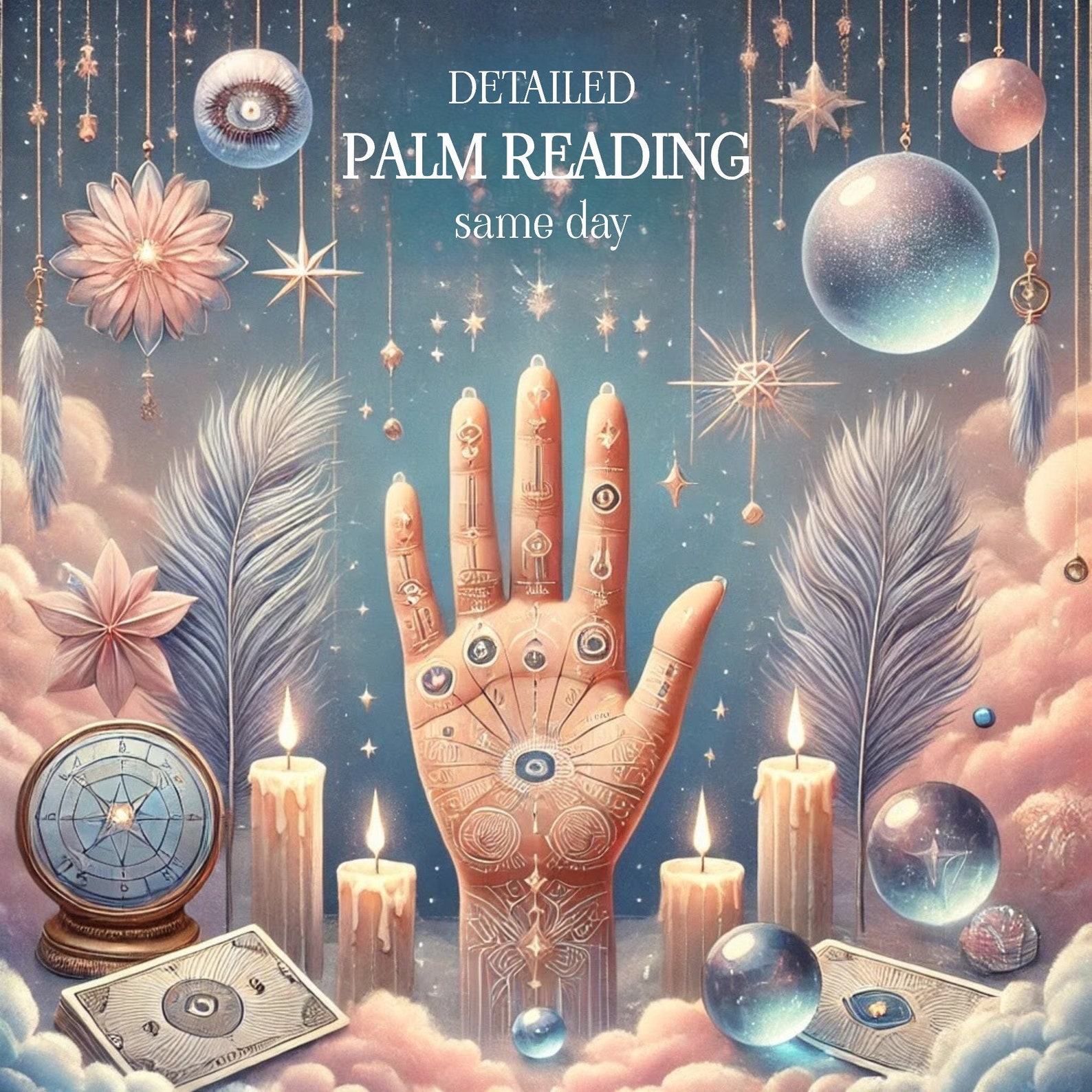 Palm Reading, Palmistry Reading, Palm Reader, Psychic Reading, Palm ...