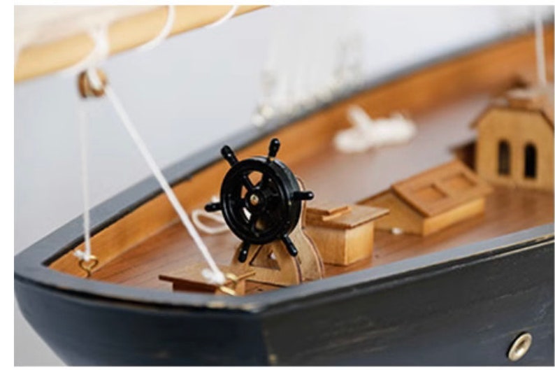 RMS Atlantic Ship Model Sailboat Decor Yacht Model Interior Decoration ...