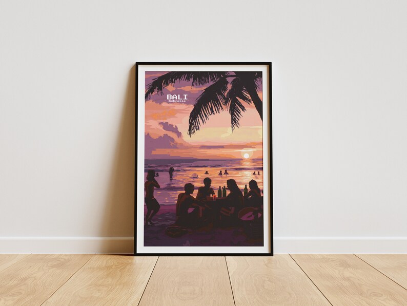 Bali Wall Decor Art Indonesia, Bali Poster, Bali Indonesia Artwork ...