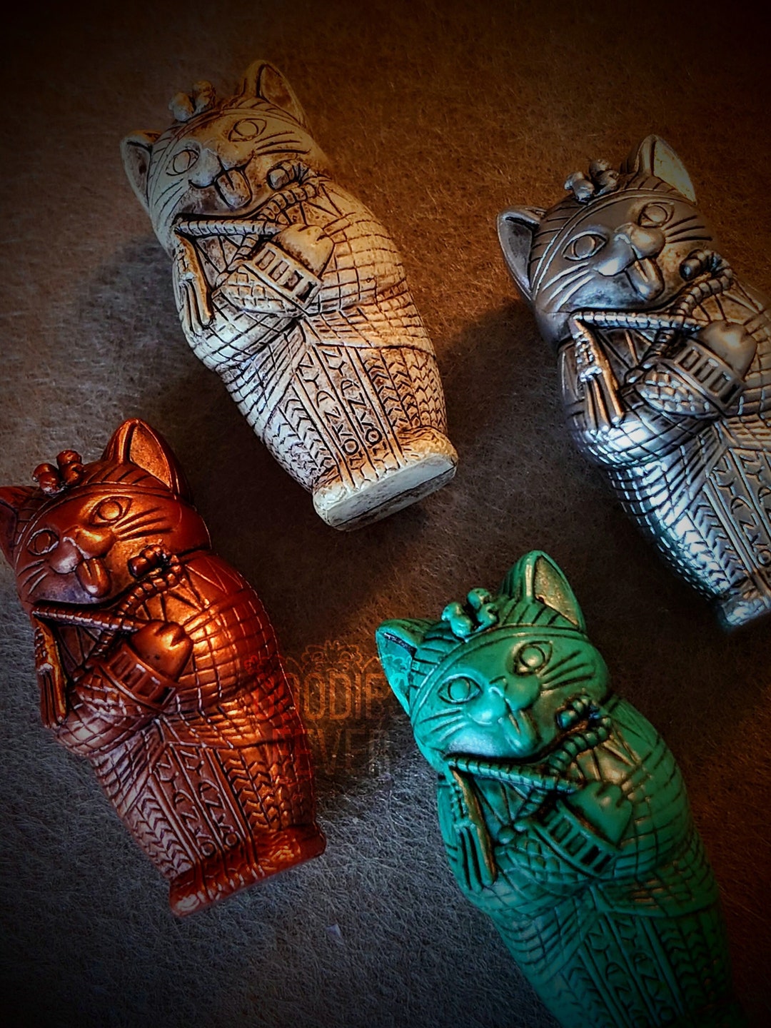 Full Set 25% Off Mummy Cat Cute Animal Gachapon Capsule Toy, Kawaii ...