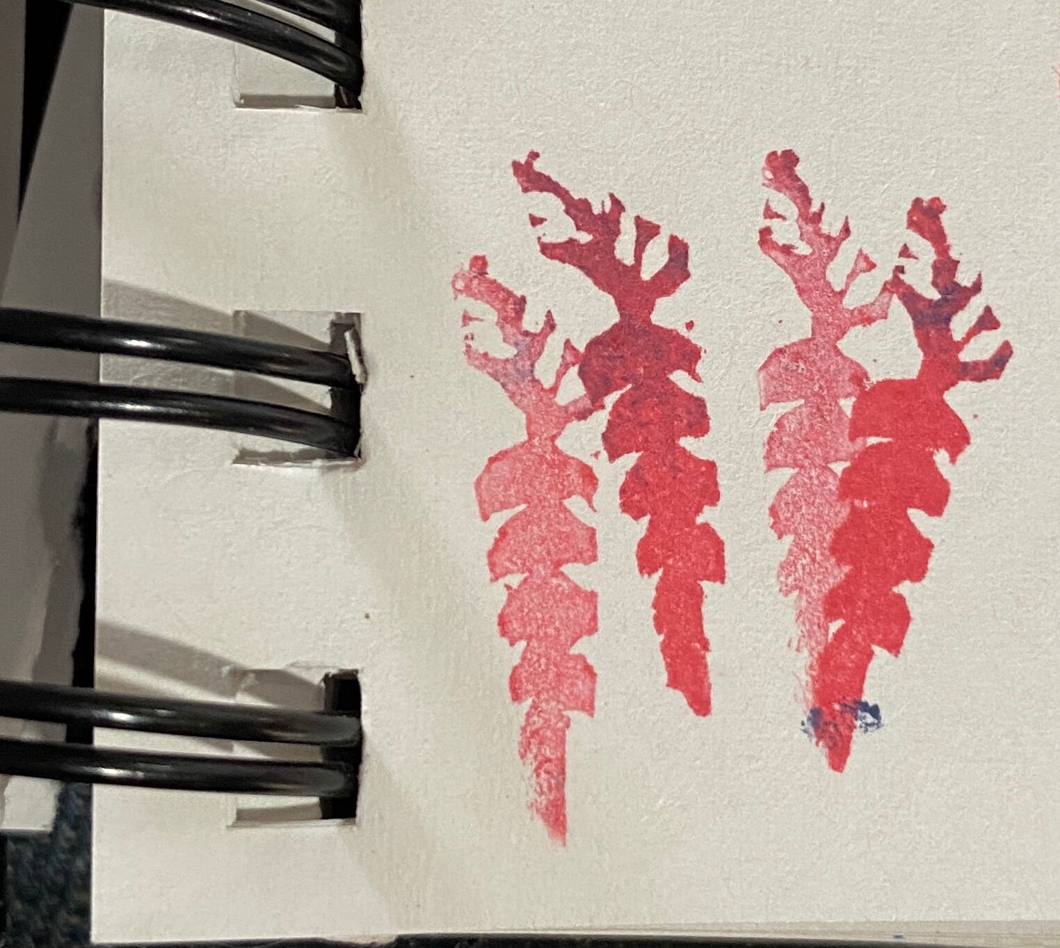 Miniature Carrot Stamp - Etsy