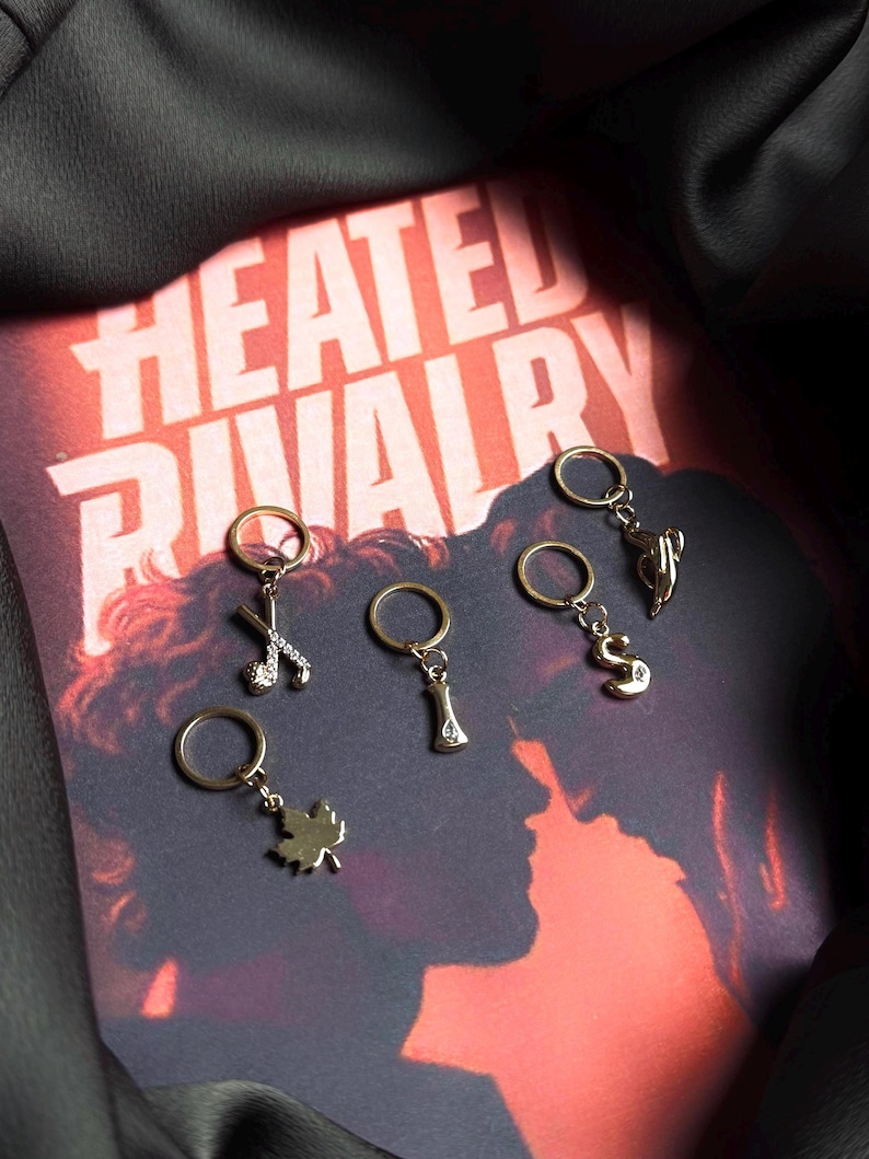 Heated Rivalry Stitch Markers, Ilya Rozanov, Shane Hollander, Progress ...