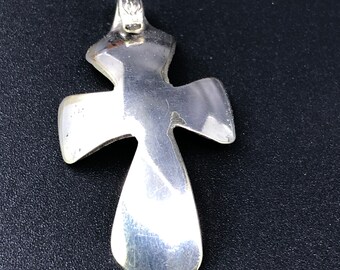 Spoon Cross Pendant | Etsy