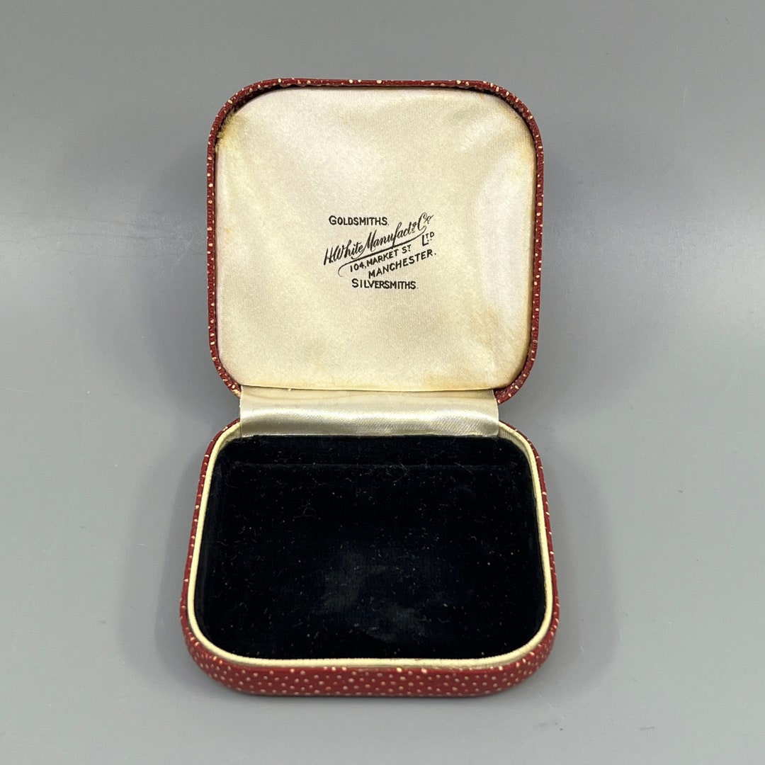Antique Presentation Box H White Manufacturing Co Goldsmiths Manchester ...