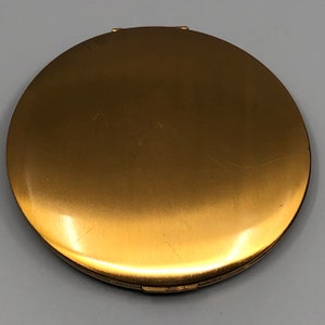 Elgin American Flapjack Powder Compact Monogrammed Lydia Star Leaf ...