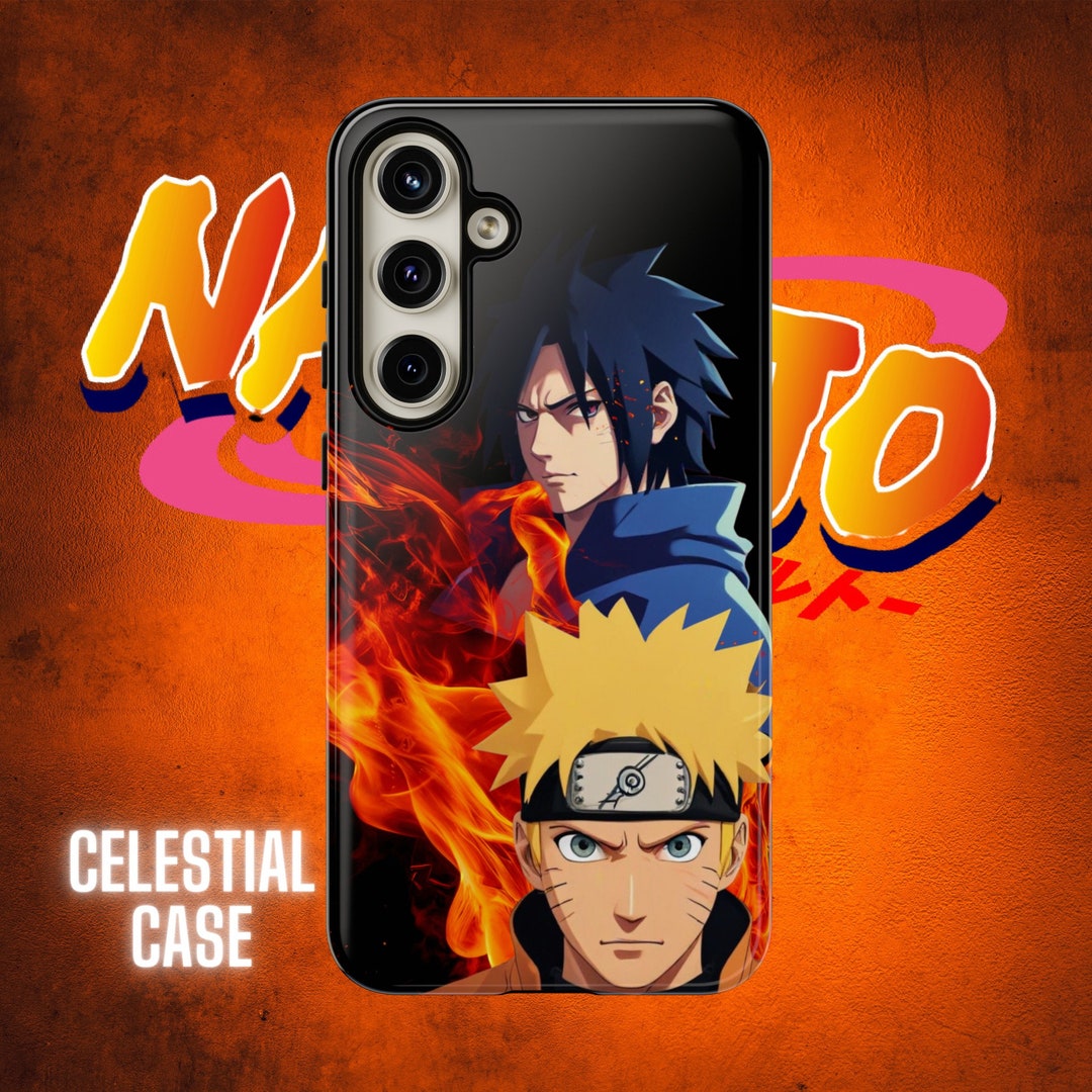 Naruto and Sasuke Phone Case - Etsy
