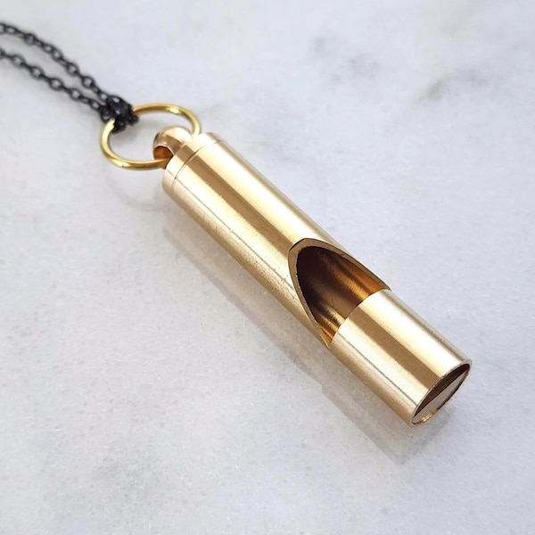 Whistle Necklace - Etsy