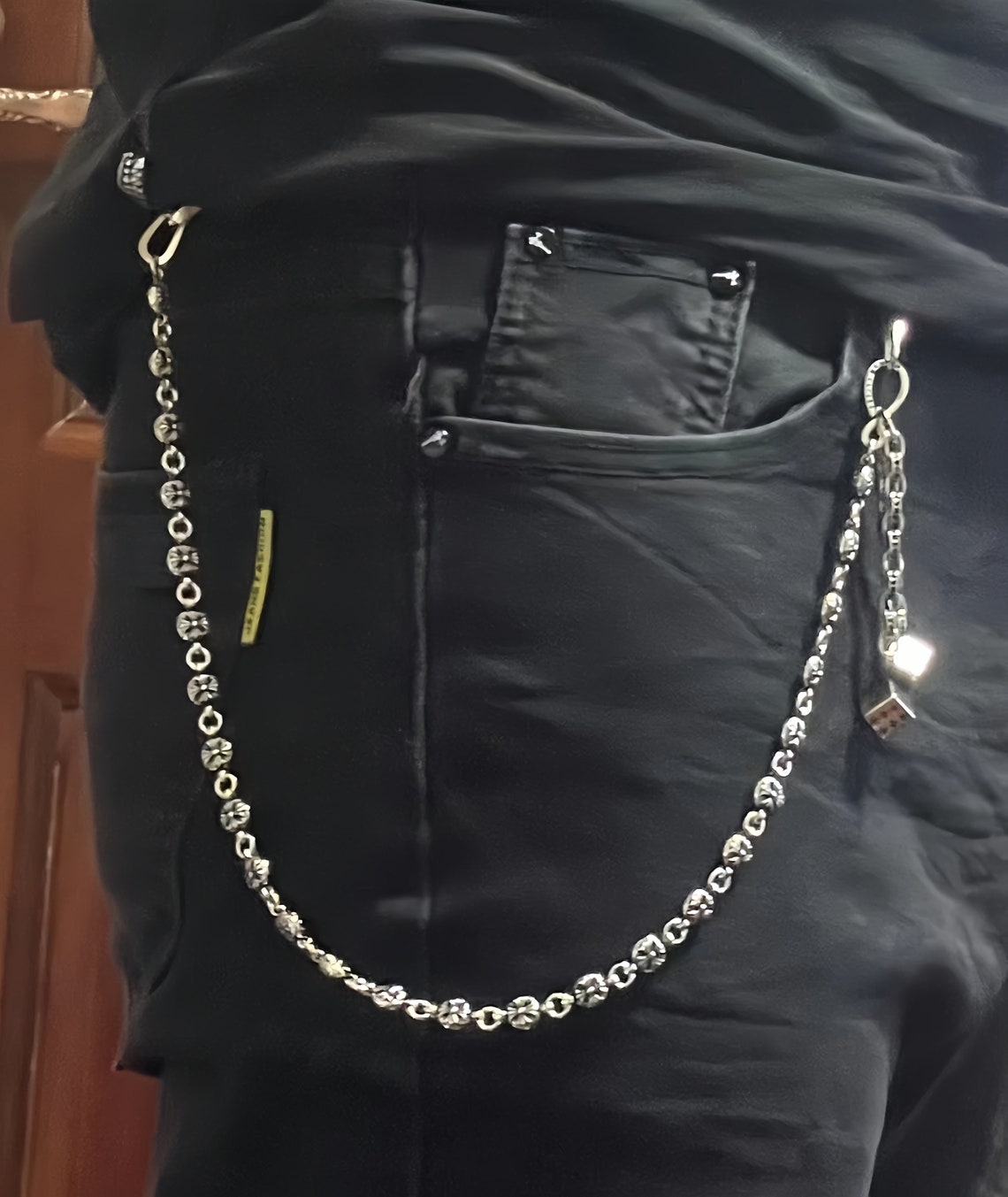 Handmade Wallet Chain, CH Style Punk Wallet Chain, Hip Hop Wallet Chain ...