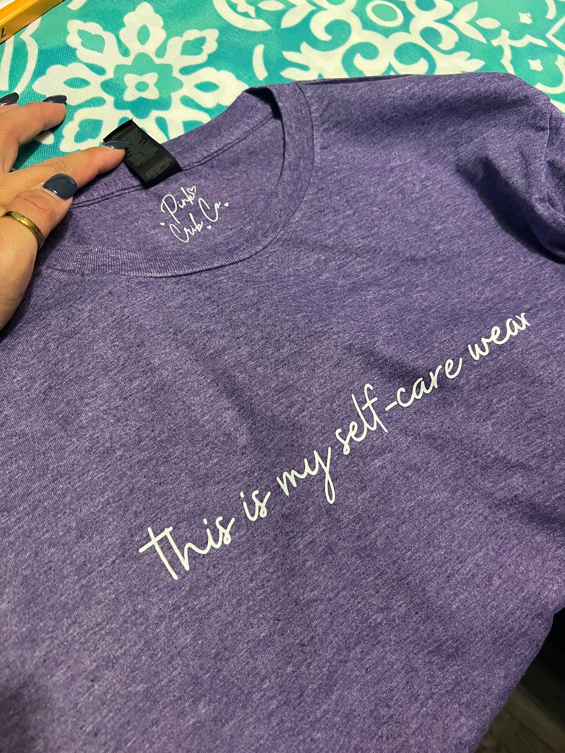 Self Care PNG, Self Care Wear PNG, Cursive PNG, Relax Wear - Etsy