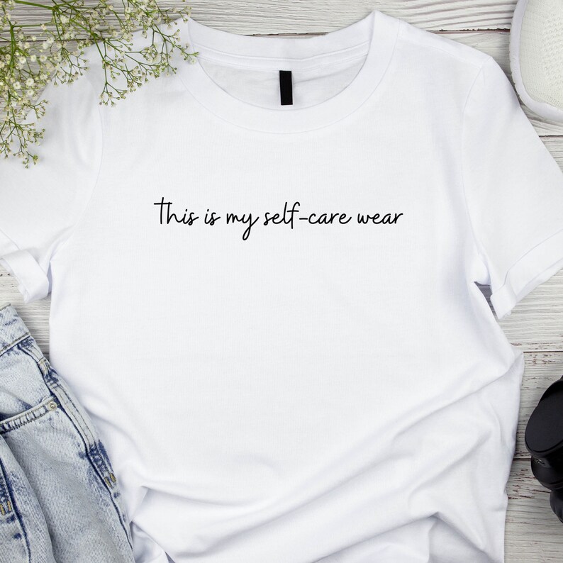Self Care PNG, Self Care Wear PNG, Cursive PNG, Relax Wear - Etsy