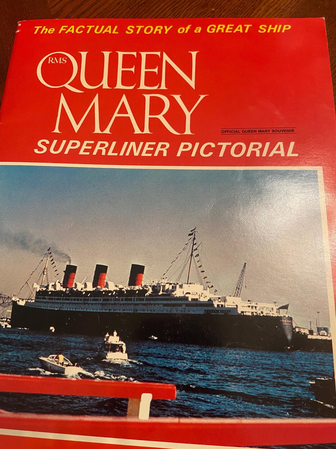 1. QUEEN MARY the Souvenir Booklet the Factual Story - Etsy