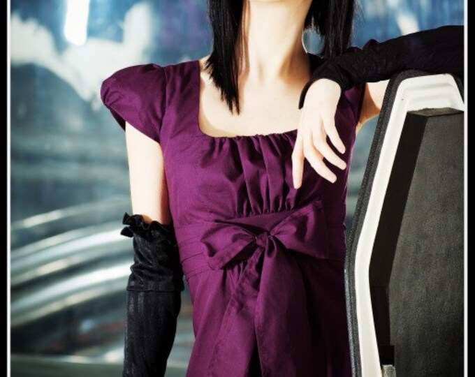 Gloomth Iris Violet Goth Dress Sizes XXS to XXL Spring - Etsy