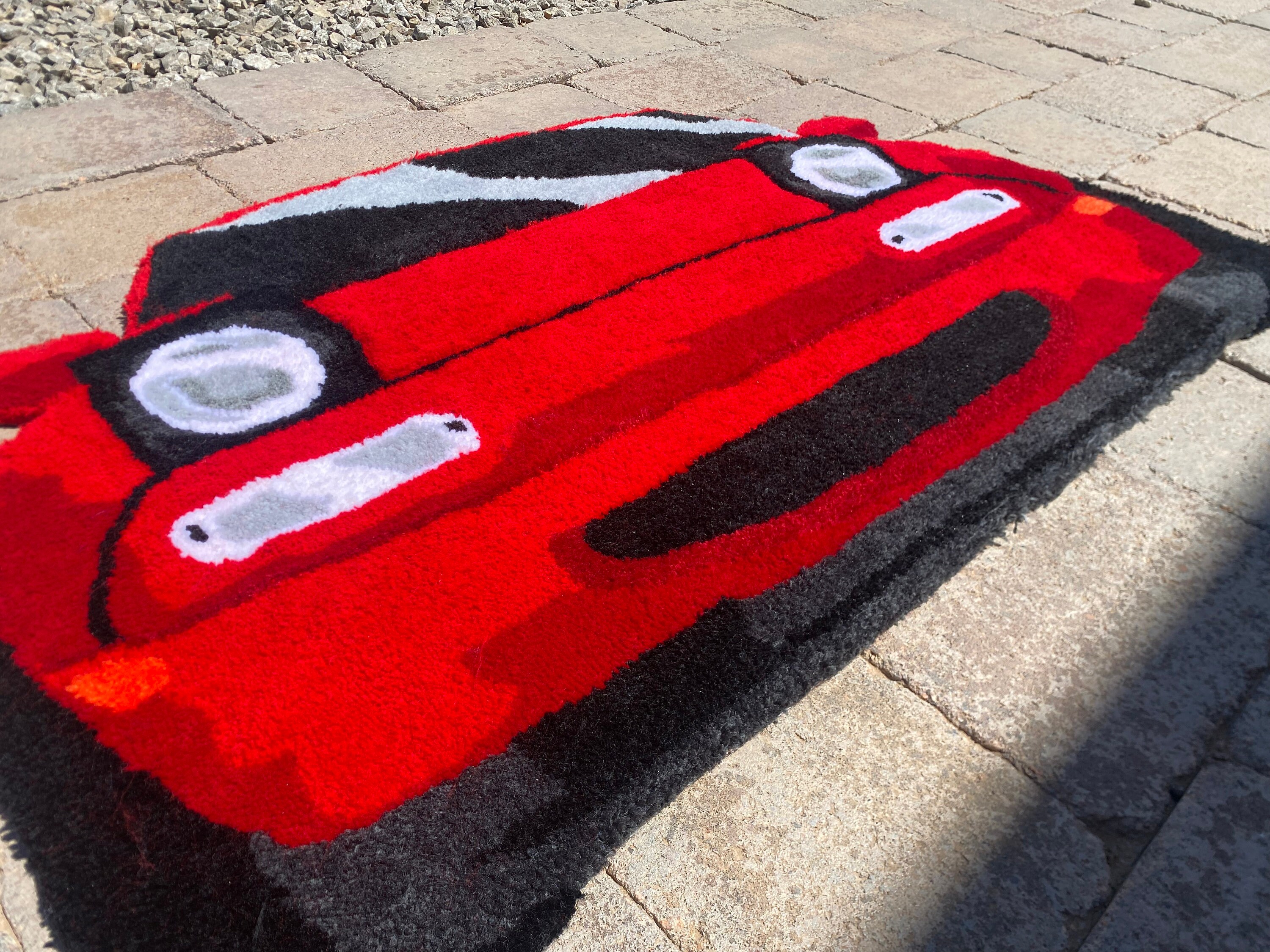 Mazda Miata Custom Tufted Rug - Etsy