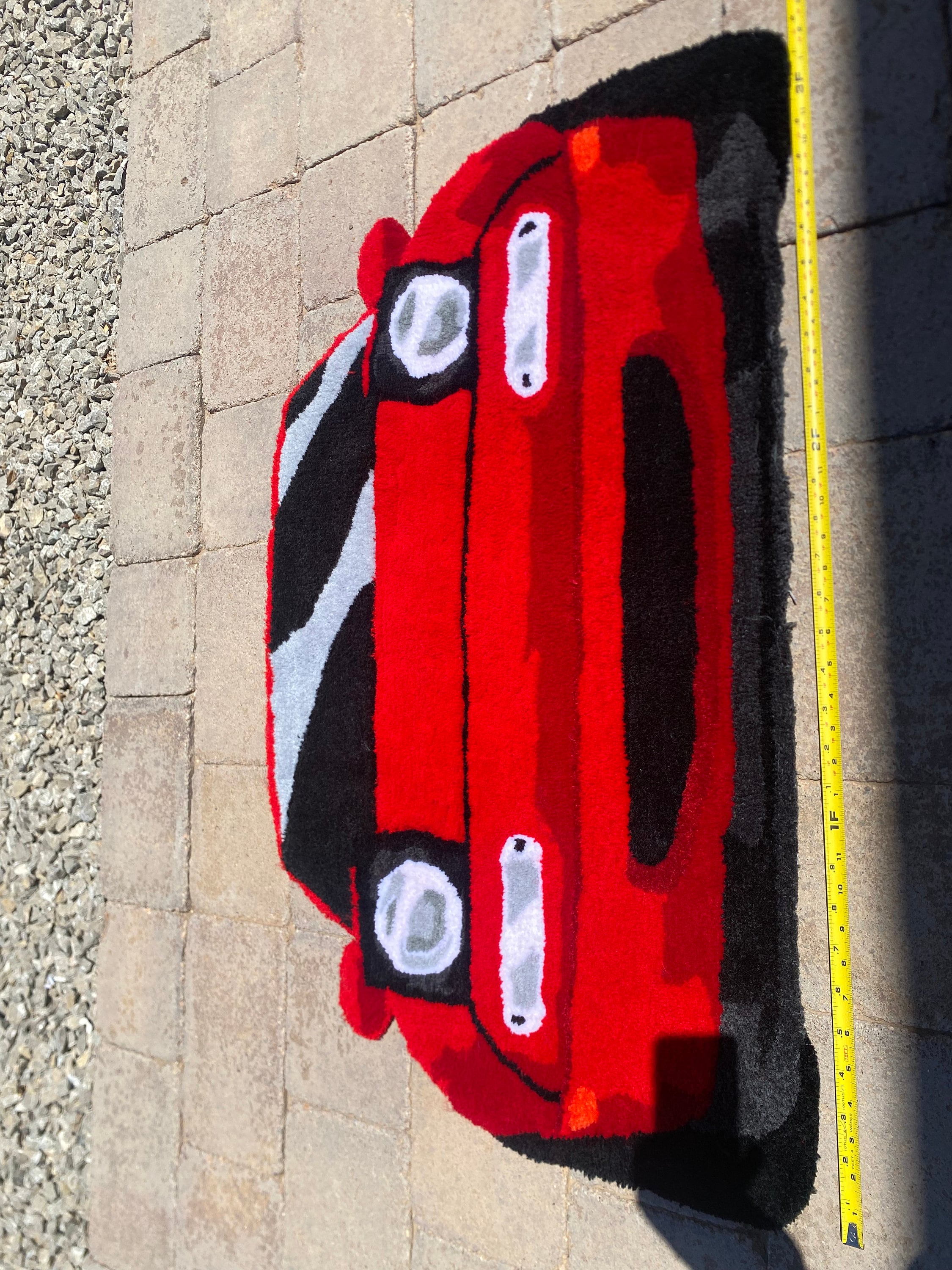 Mazda Miata Custom Tufted Rug - Etsy