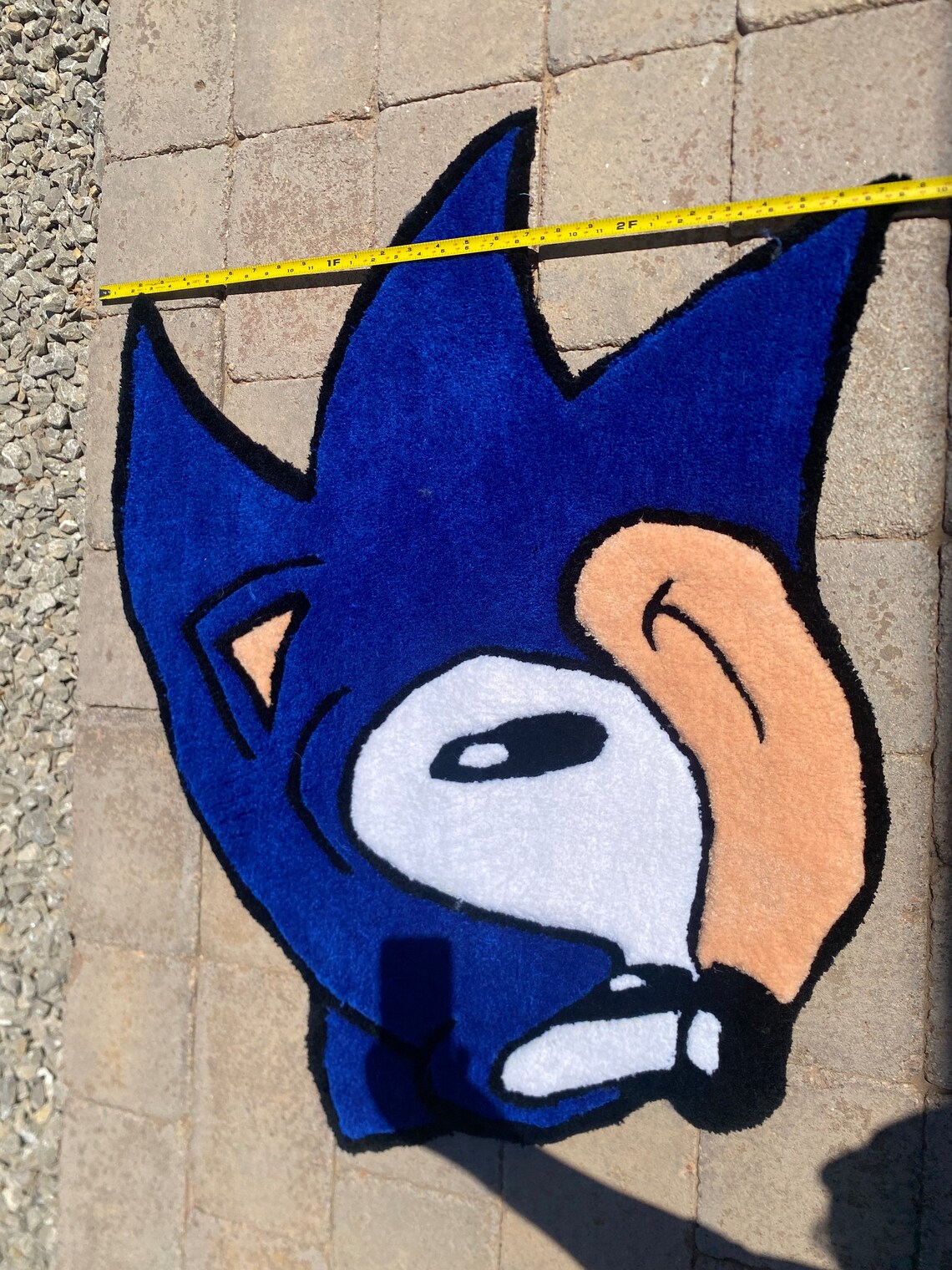 Nintendo Sonic Custom Tufted Rug - Etsy