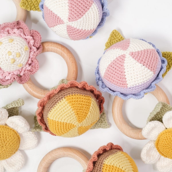 Flower Rattle - Etsy