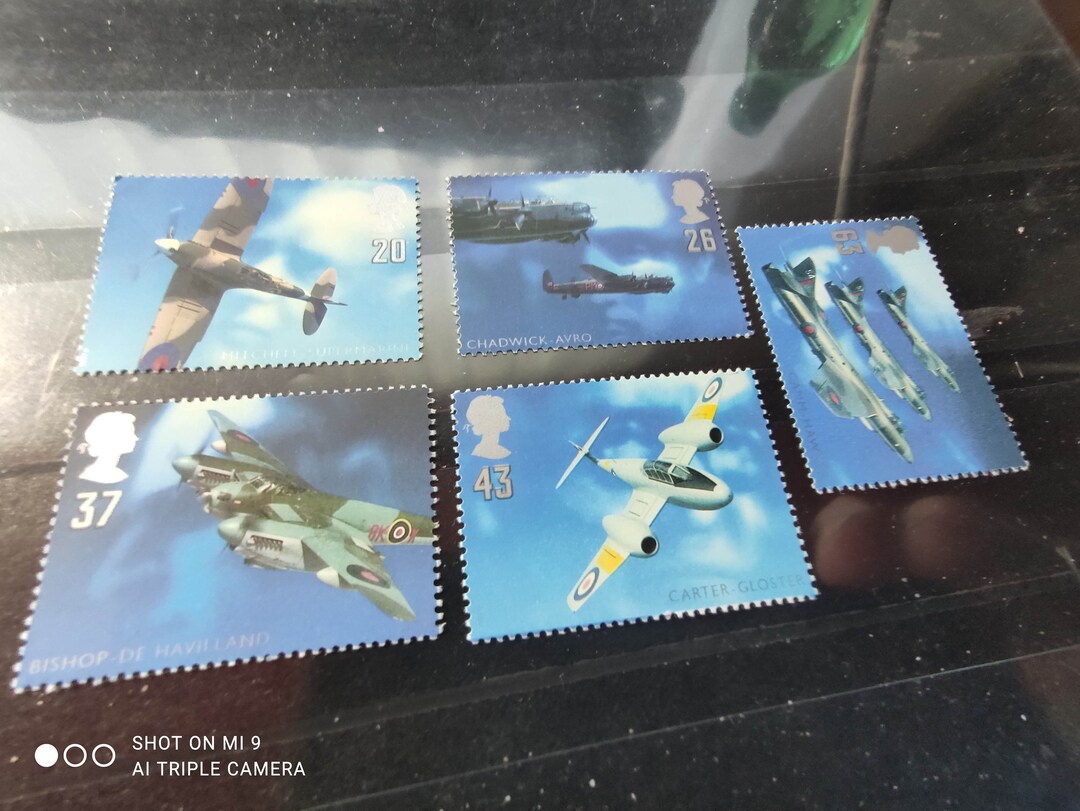 Great Britain - 1997 - British Aircraft Designers - Etsy
