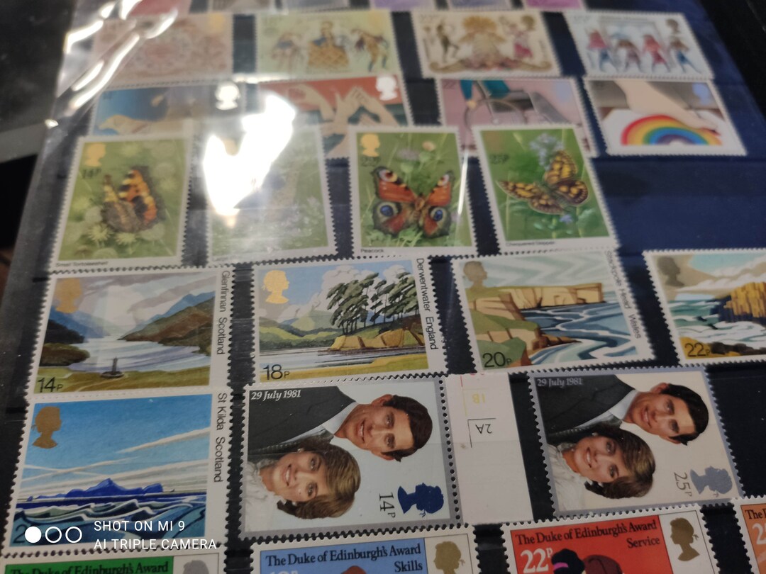 Great Britain 1981 Whole Year - Etsy