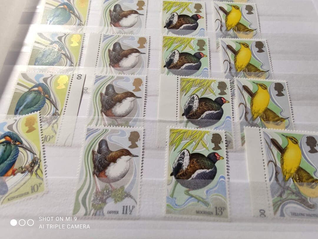 Great Britain - 1980 - Anniversary Protection of Birds - Etsy