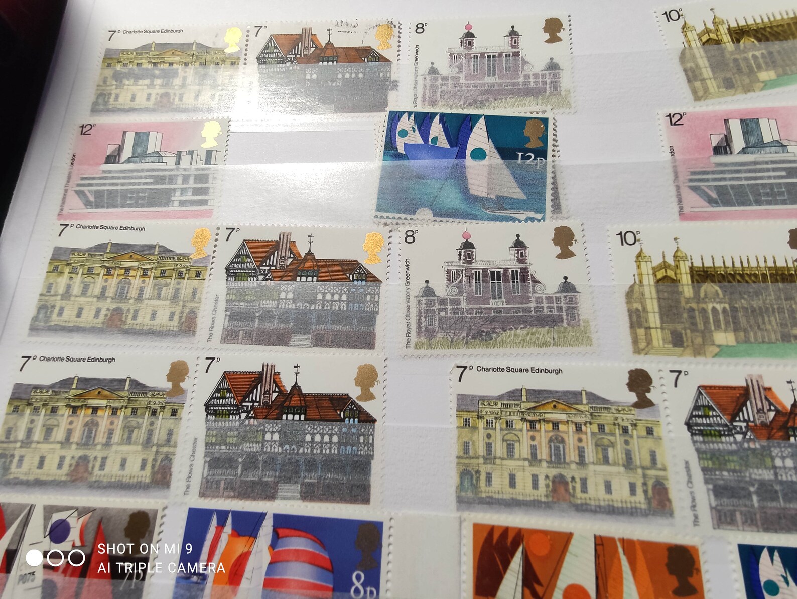 Great Britain 1975 Townscapes - Etsy