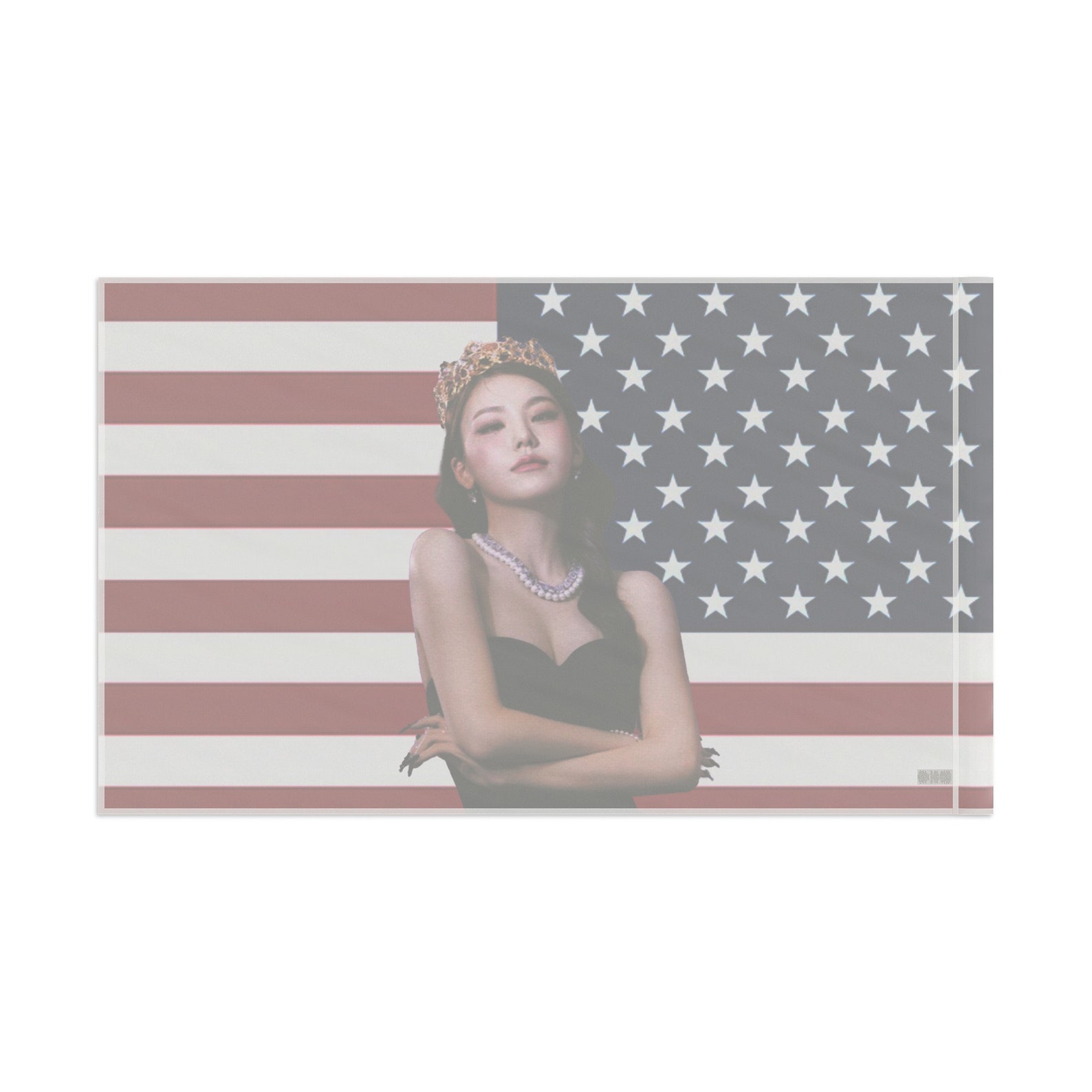 Yeji Itzy Black Queen Flag Banner, Yeji American Flag Tapestry, Yeji ...