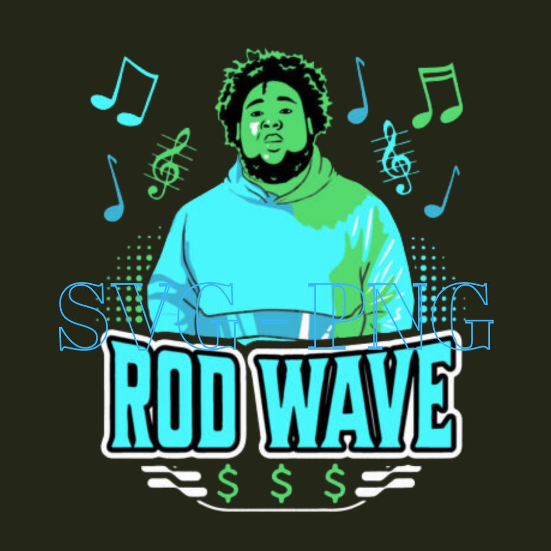 Rod Wave Last Lap Tour 2024 Png, Rod Wave Svg, Cricut Files and Png ...