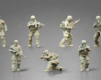 South American Rebels - Full Set / Modern Warfare Wargaming Miniatures ...
