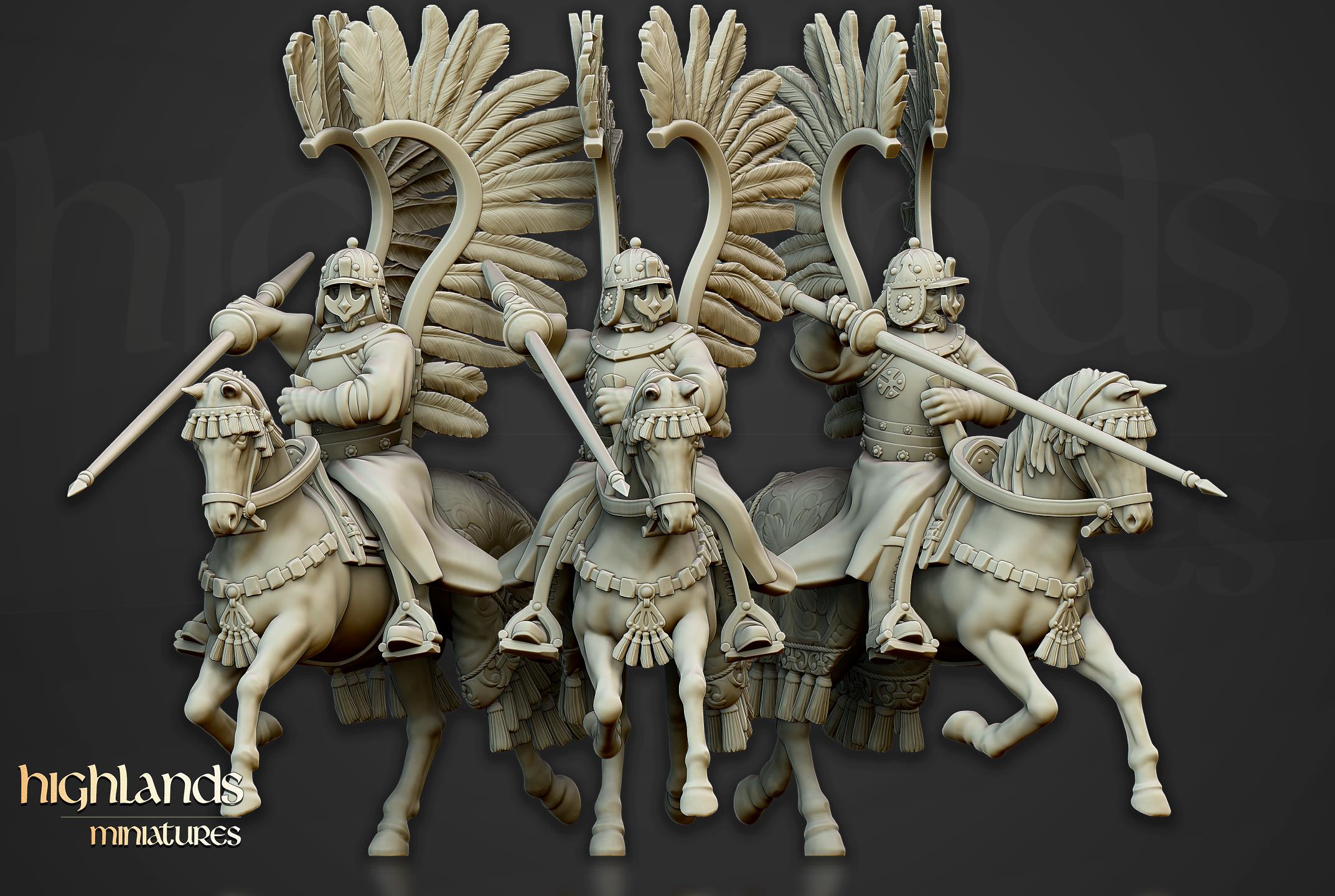 Winged Hussars of Volhynia With Spears - Etsy