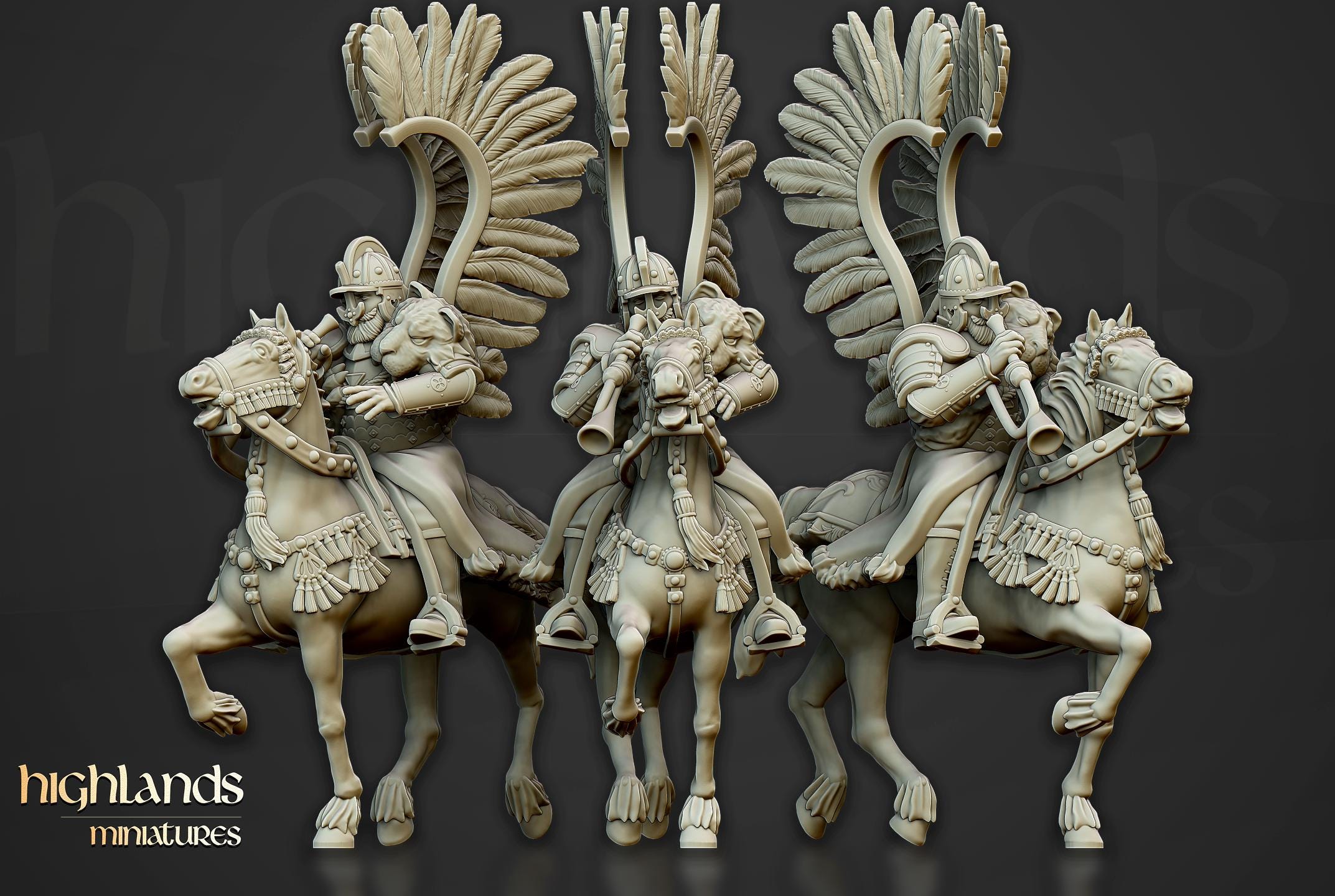 Winged Hussars of Volhynia With Spears - Etsy