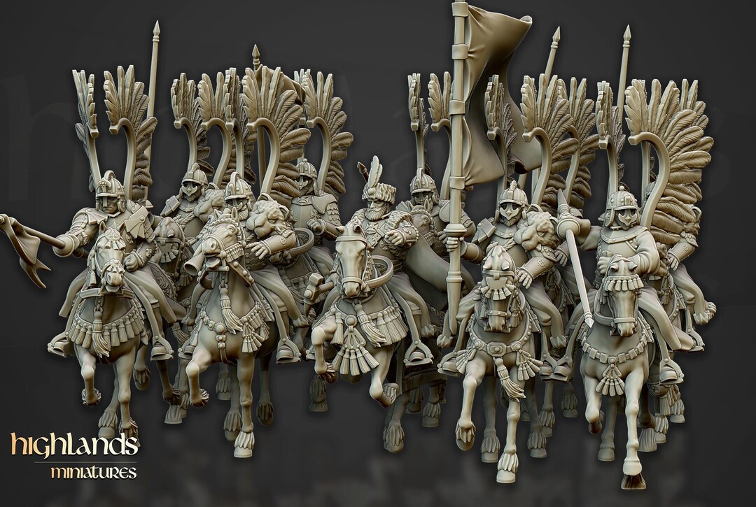 Winged Hussars of Volhynia With Spears - Etsy