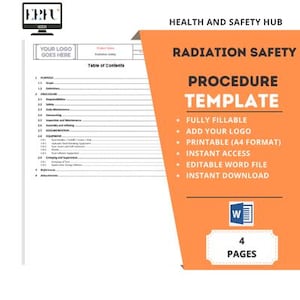 Radiation Safety Procedures – Comprehensive Workplace Safety Guide ...