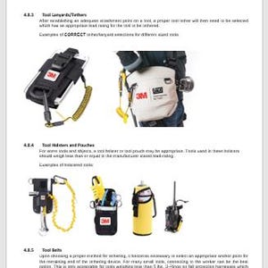 Dropped Object Prevention Safety Procedure Template (editable Word File ...