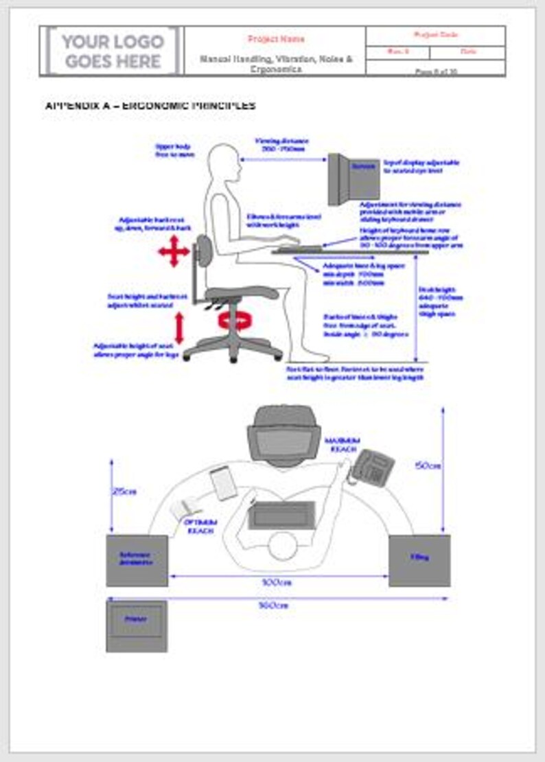 Manual Handling, Vibration, Noise & Ergonomics Procedure – Workplace ...