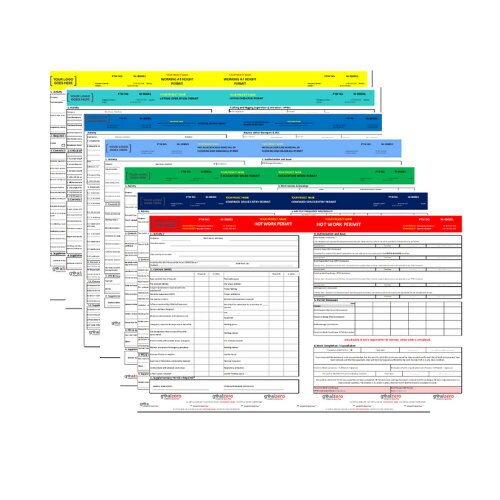 7 Safe Work Permit Templates: Osha/iso45001-compliant Excel Forms ...