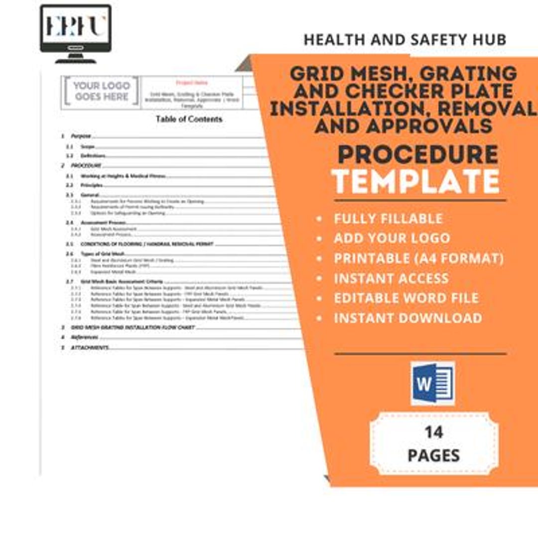 Grid Mesh, Grating & Checker Plate Installation, Removal, Approvals ...