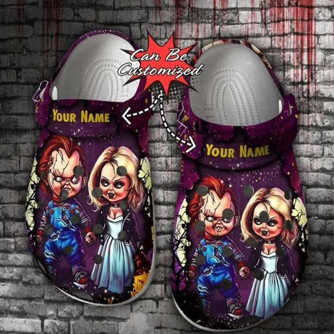 Chucky Clogs, Chucky Shoes, Child's Play Film Clogs, Halloween Gifts ...