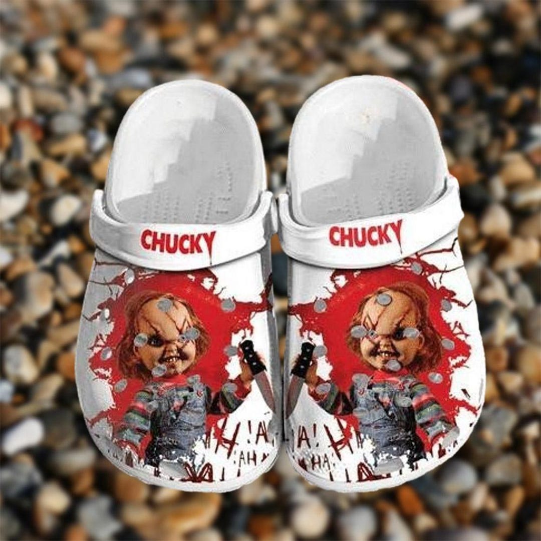 Chucky Clogs, Chucky Shoes, Child's Play Film Clogs, Halloween Gifts ...