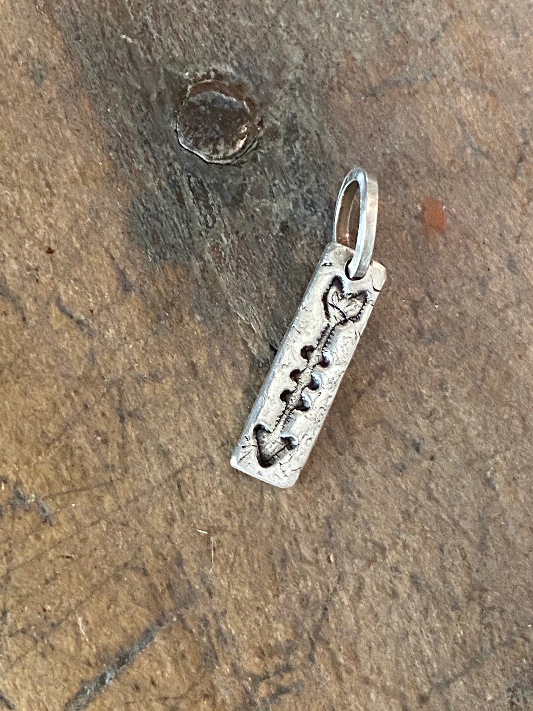 Tiny Silver Arrow Charm, Design Your Own Necklace, Personalized Charm ...