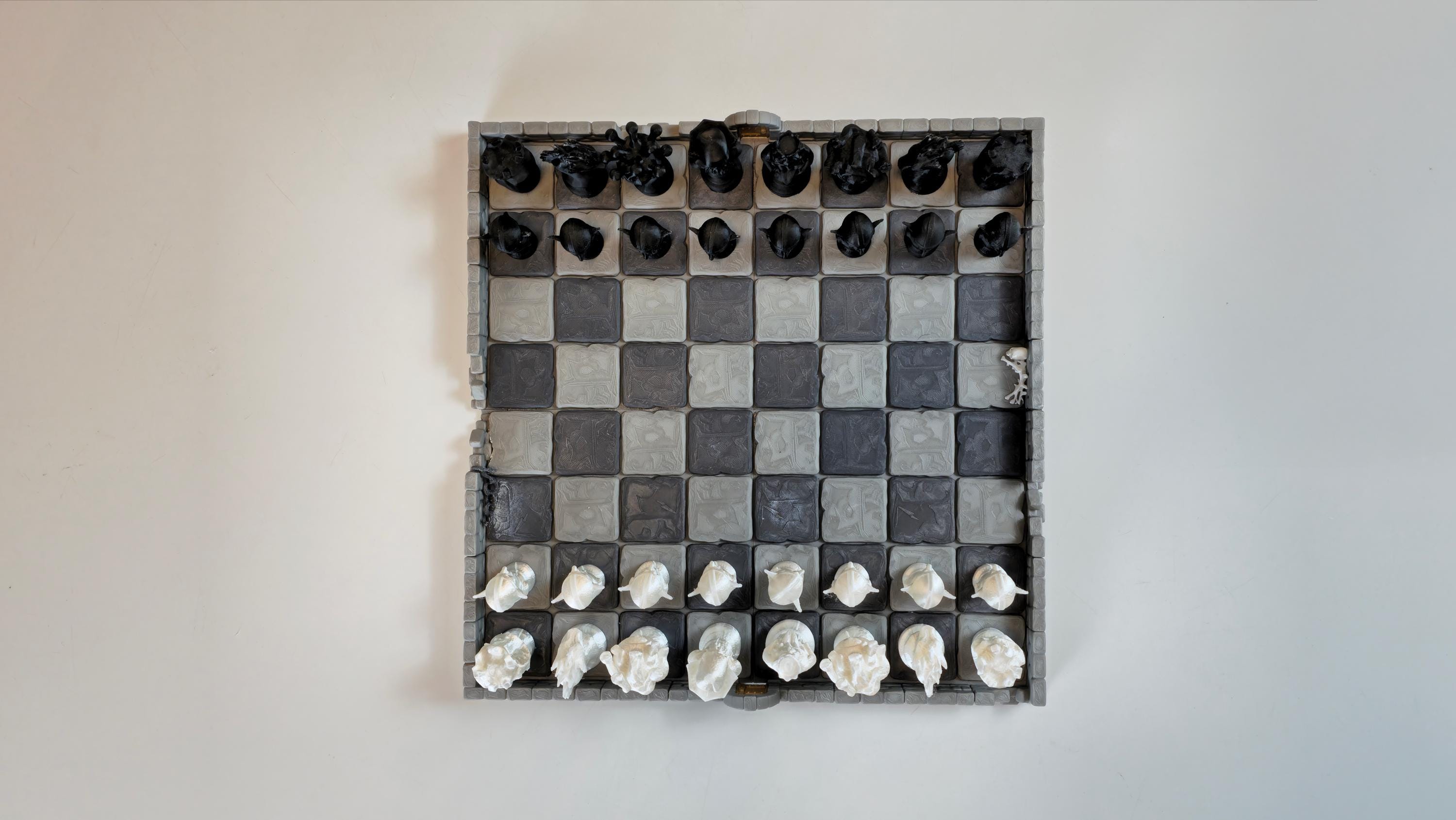 Chess Set - Dnd-inspired Dungeon Board & Monster-themed Pieces - Etsy