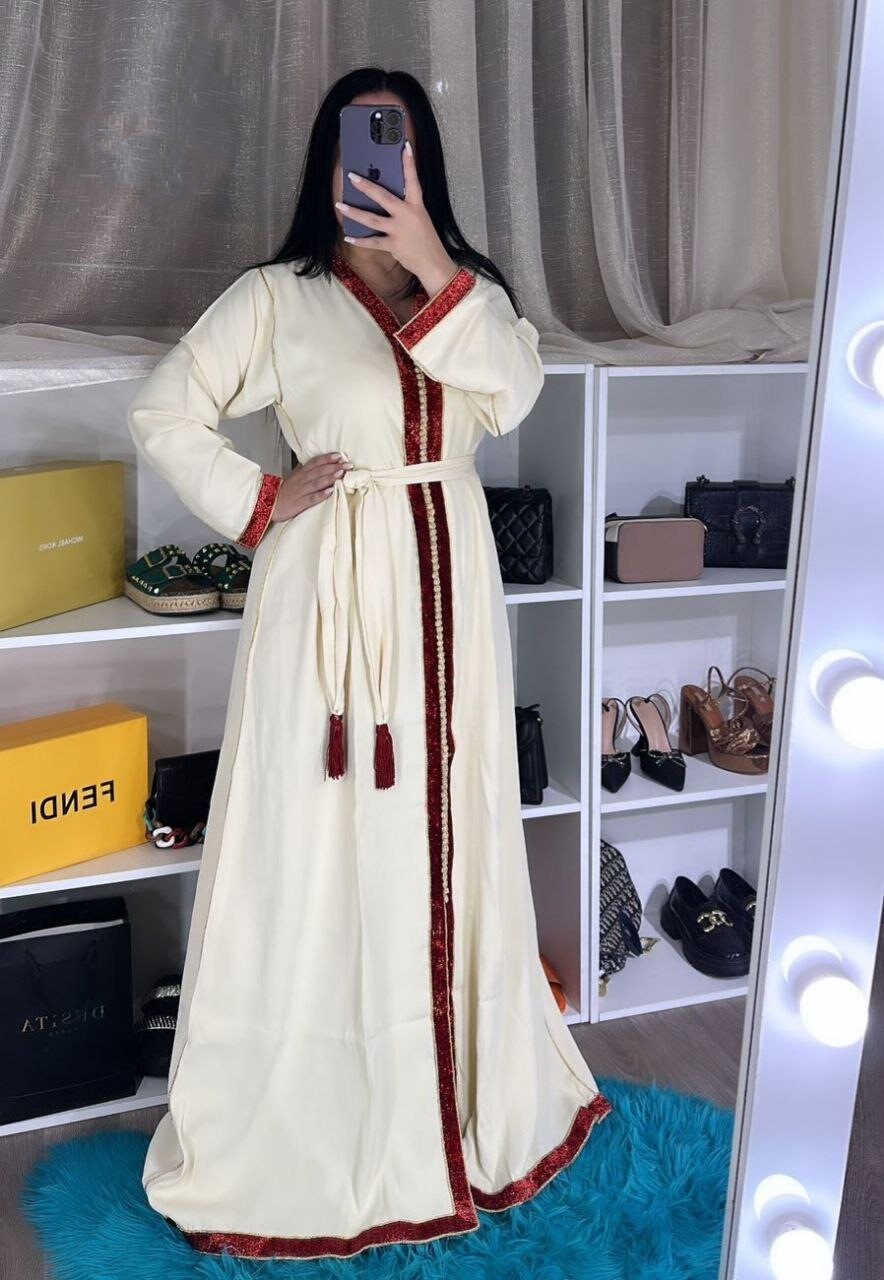 Moroccan Dress, Summer Dress, Kaftan, Arabic Abaya, Dubai Dress ...