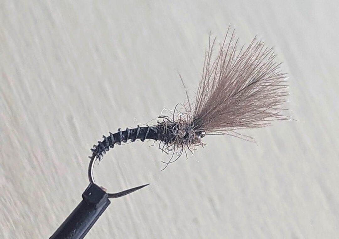Emerger BIOT (black) (CDC) (CF) Dry Fly for Trout and Grayling. Great ...