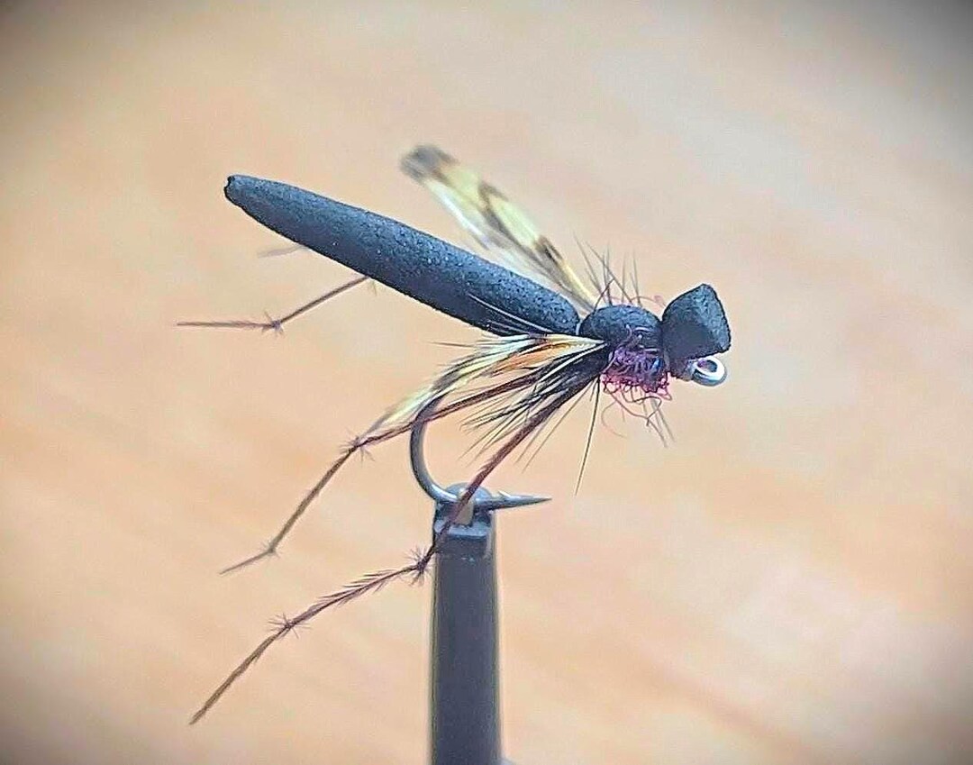 Daddy Long Legs Black and Claret - Foam Bodied Dry Fly. Semi-realistic ...