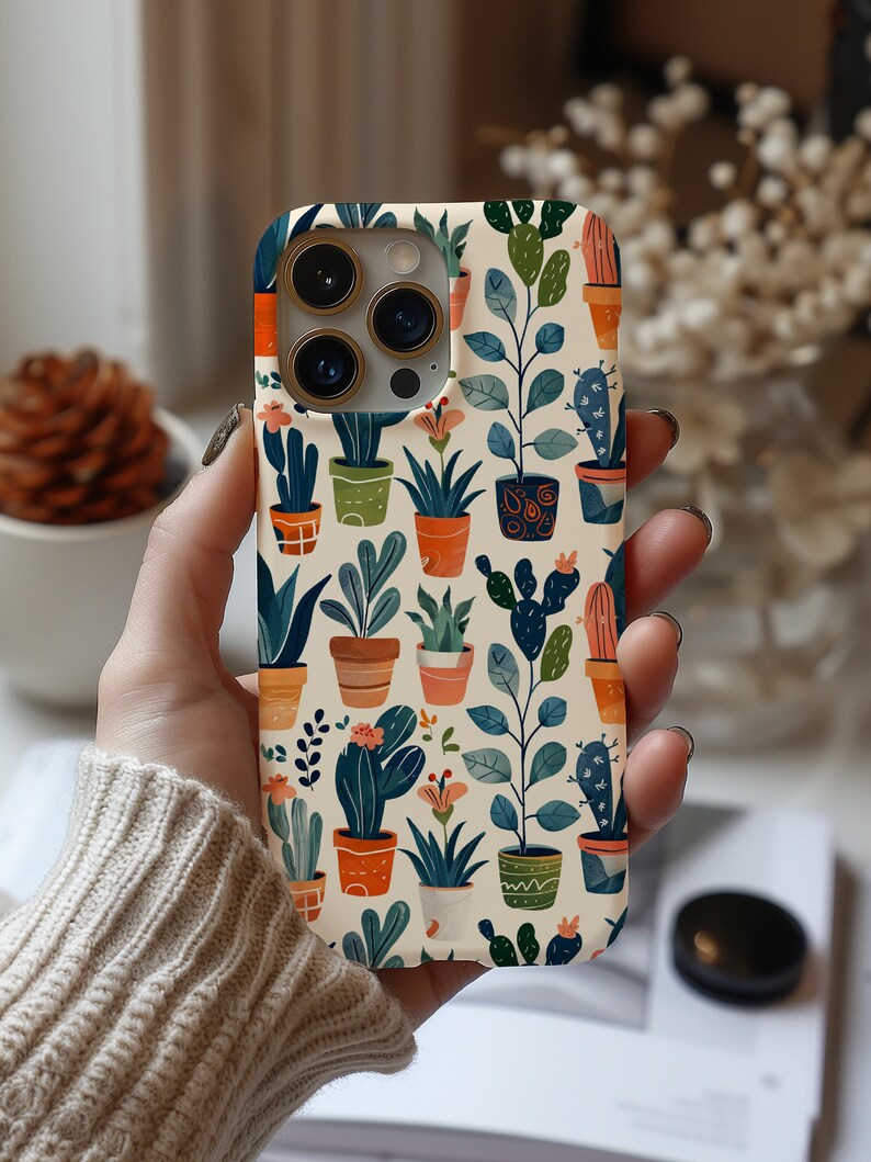 House Plants, Plant Lovers, Plant Mom Phone Case for iPhone 15 14 13 ...