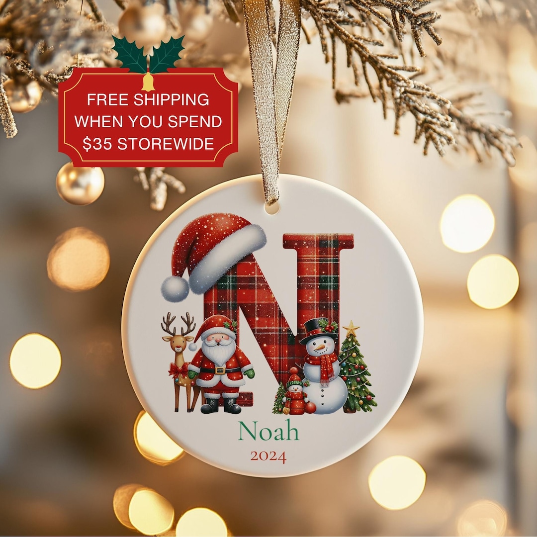 Personalized Christmas Ornament, Personalized Christmas Present, Custom ...