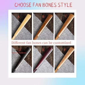 Custom Foldable Paper Fan With Personalized Photo/text, Custom Large ...